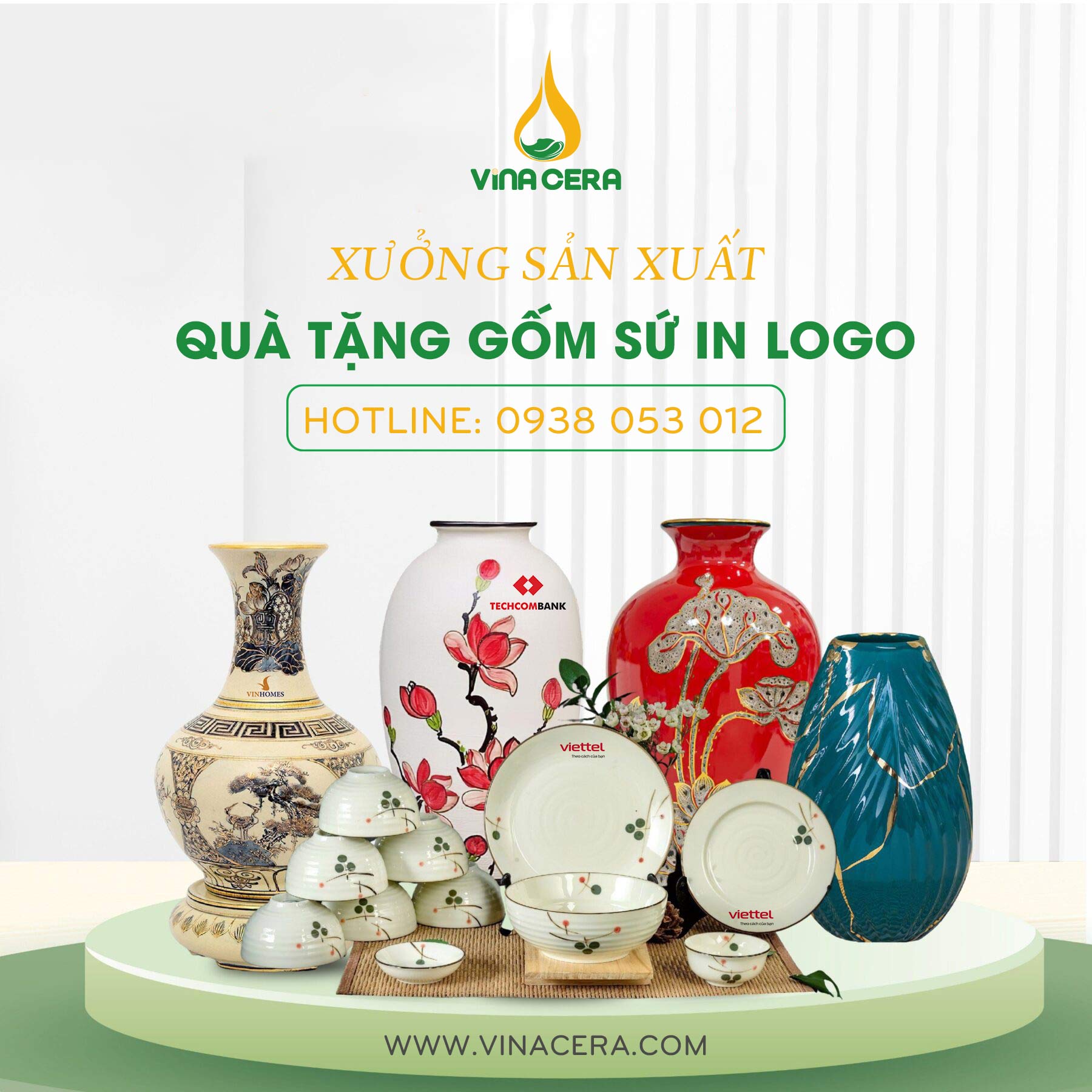 250++Mẫu Quà Tặng Gốm Sứ Bát Tràng Đẹp, Ý nghĩa